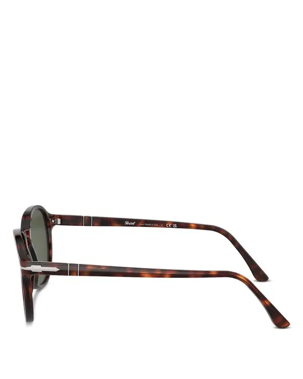 Persol Pillow Sunglasses - Havana/green Solid