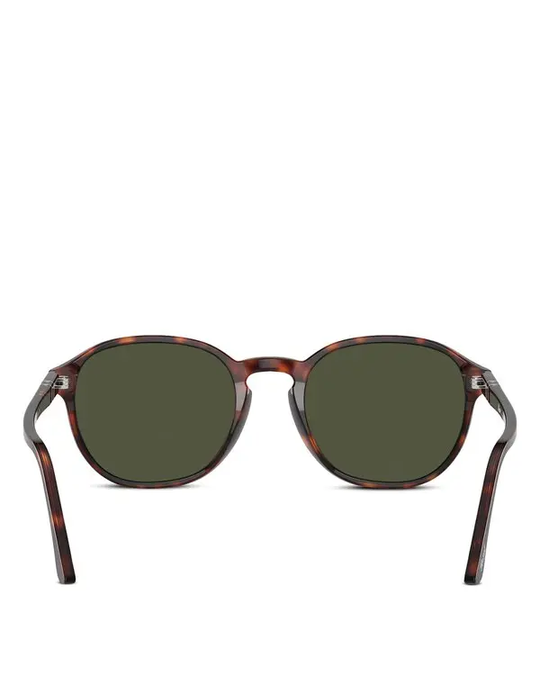 Persol Pillow Sunglasses - Havana/green Solid