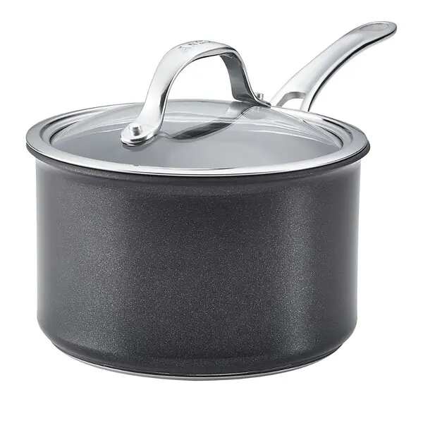 ANOLON X 3 Qt Saucepan & Lid - Black