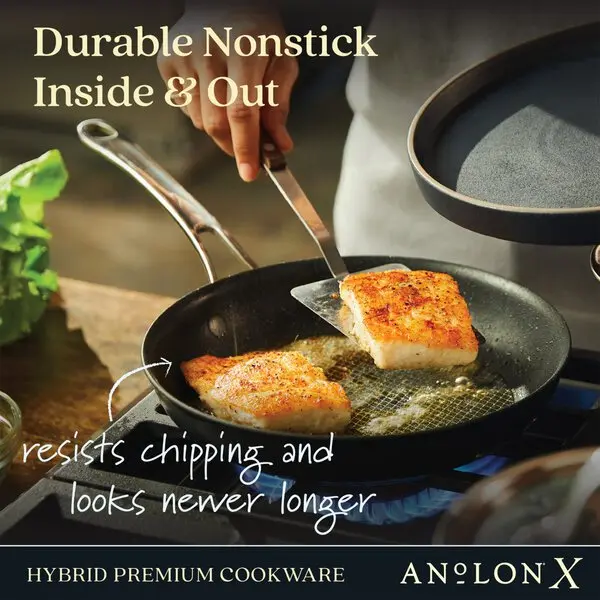 ANOLON X 3 Qt Saucepan & Lid