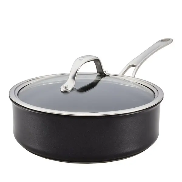 ANOLON X 3.5 Qt Saute Pan & Lid - Black