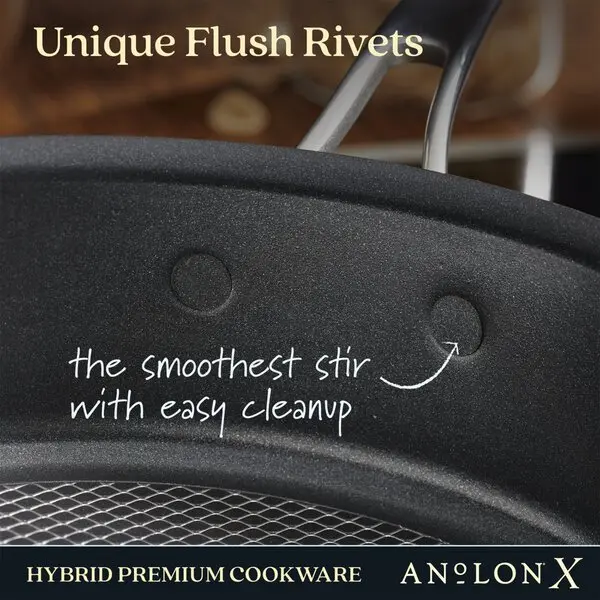 ANOLON X 3.5 Qt Saute Pan & Lid