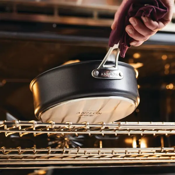 ANOLON X 3.5 Qt Saute Pan & Lid