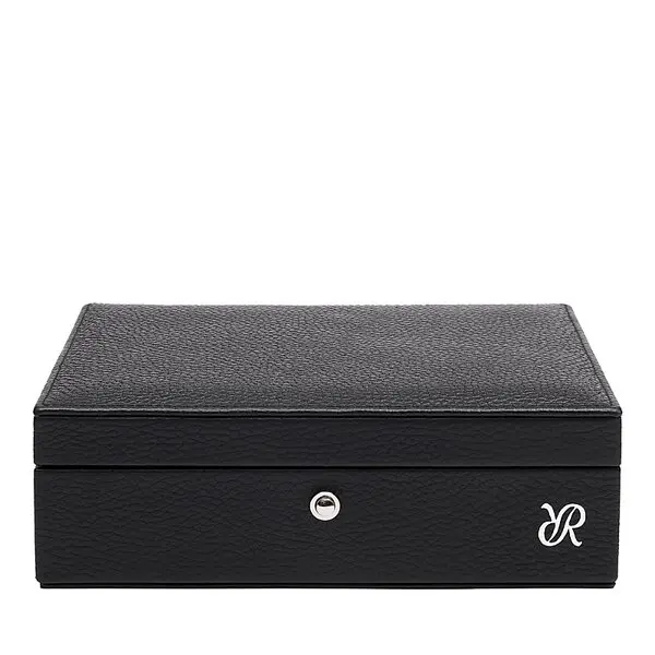 RAPPORT LONDON Tuxedo Collection Cufflink Box - Black