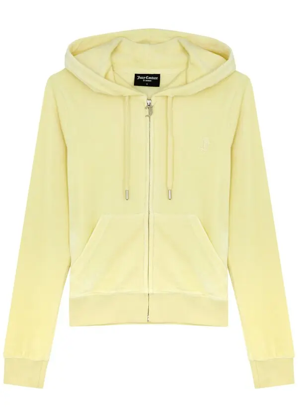 Juicy Couture Robertson Hooded Velour Sweatshirt