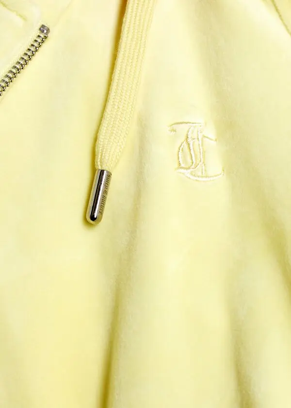 Juicy Couture Robertson Hooded Velour Sweatshirt