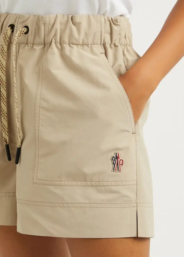 Moncler Logo Shell Shorts