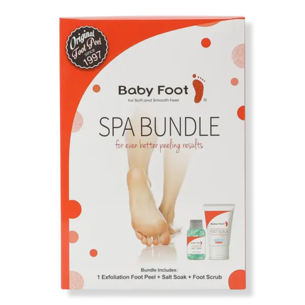 BABY FOOT Foot Peel, Soaks & Scrub Spa Bundle