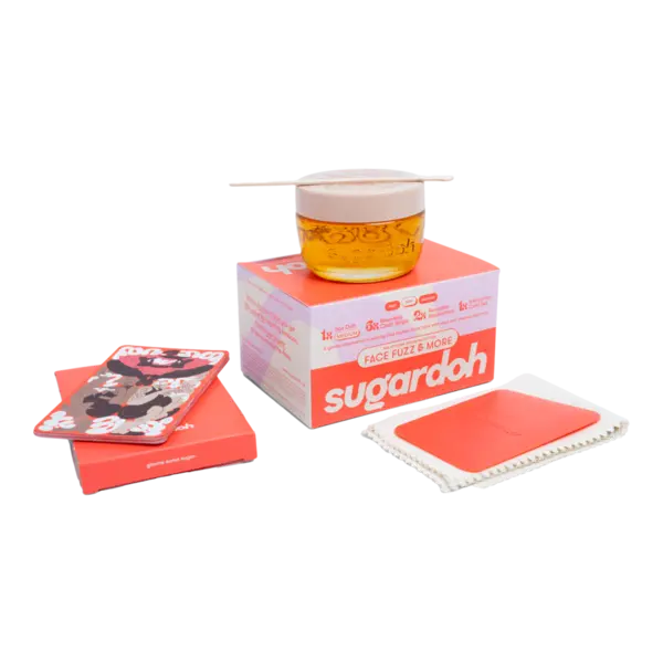 SUGARDOH Face Fuzz & More Sugaring Kit - One-color