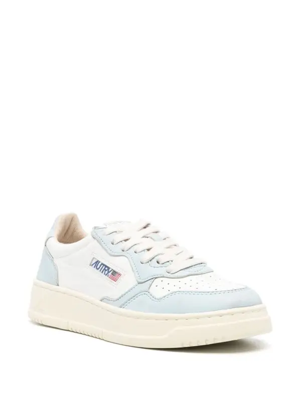 AUTRY Medalist Leather Sneakers - White