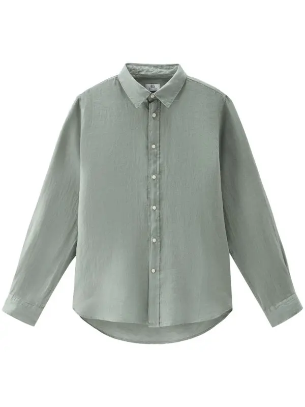 Woolrich Linen Button-down Shirt