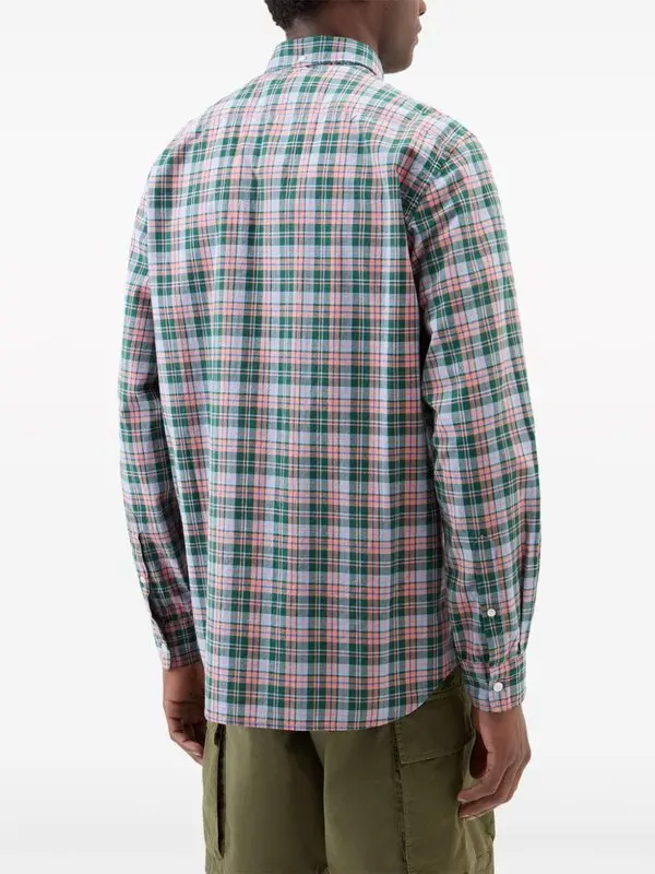 Woolrich Check-print Cotton Shirt - Green