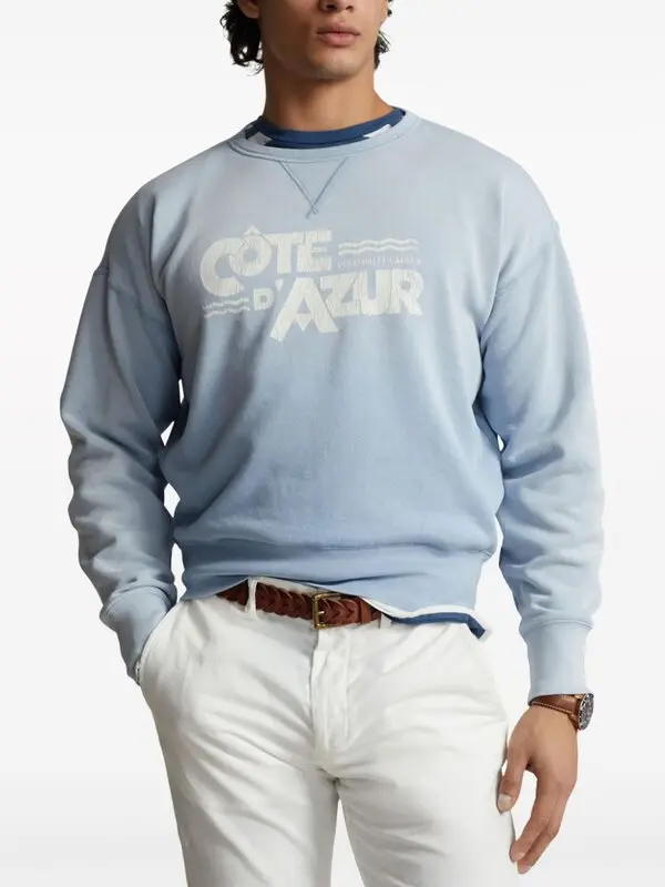 Polo Ralph Lauren Graphic-print Cotton Sweatshirt