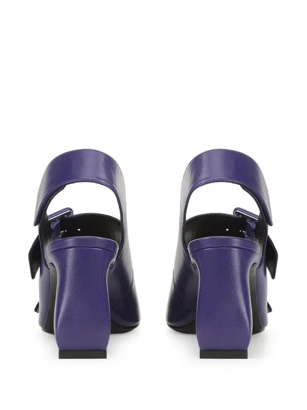 SERGIO ROSSI 90mm Leather Sandals