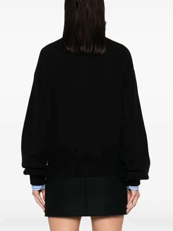 MODES Fine-knit Zip-up Cardigan