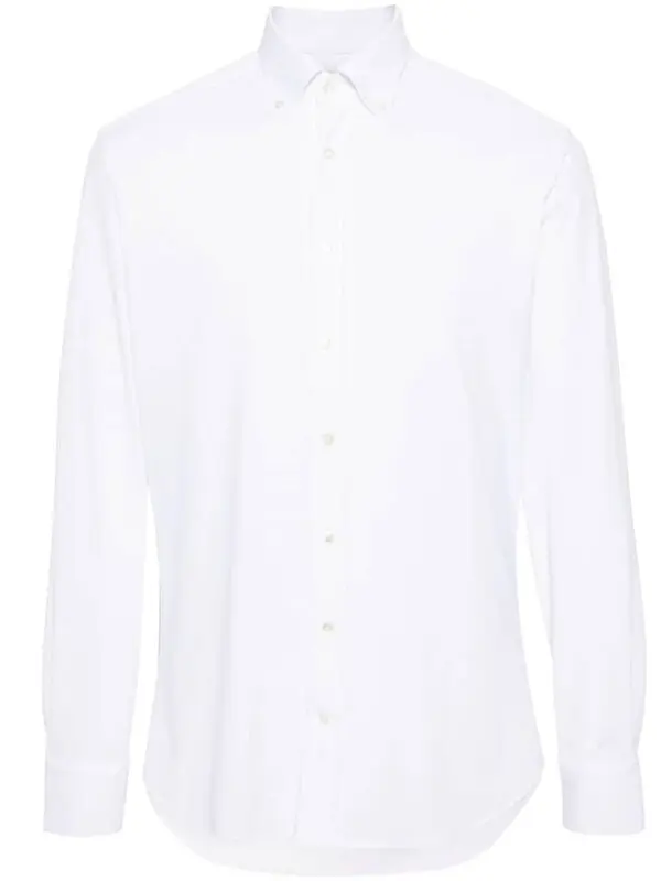 TRAIANO MILANO Long-sleeve Stretch Shirt