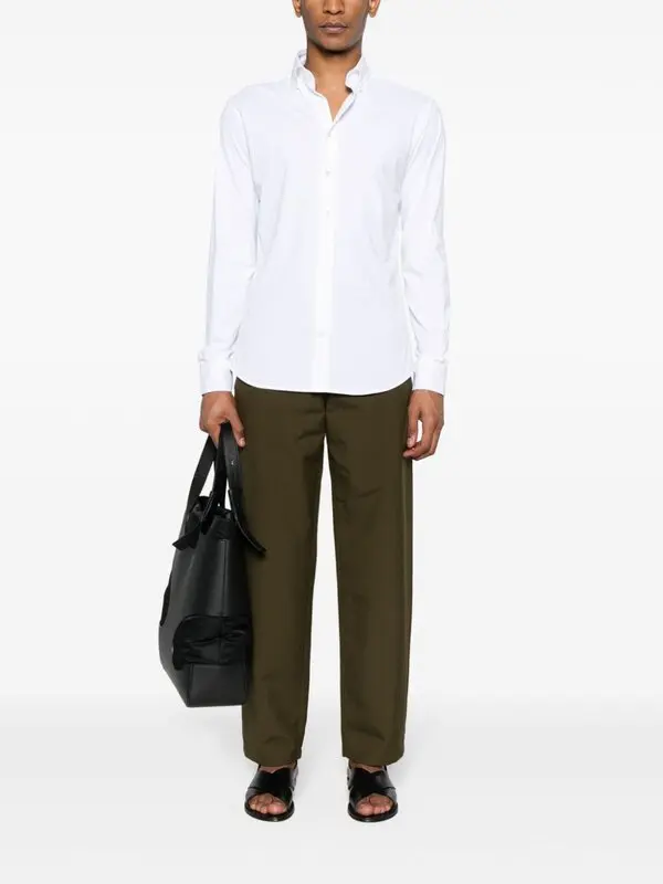 TRAIANO MILANO Long-sleeve Stretch Shirt
