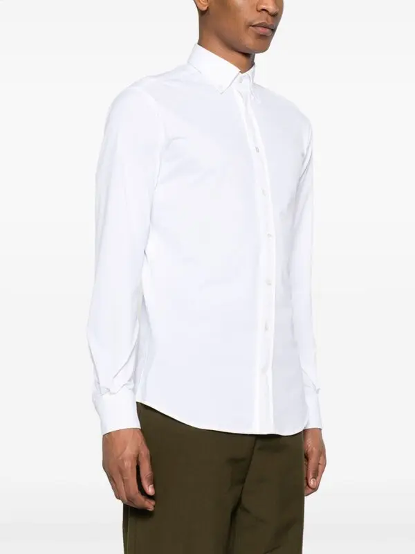 TRAIANO MILANO Long-sleeve Stretch Shirt