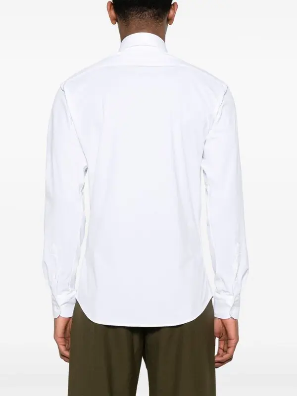 TRAIANO MILANO Long-sleeve Stretch Shirt