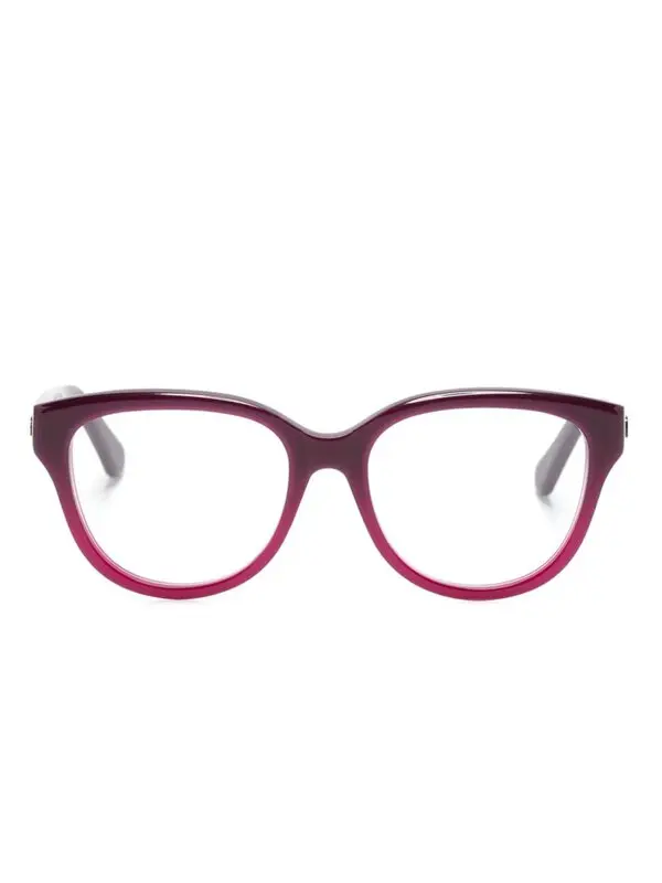 Chloé Square-frame Glasses - Pink
