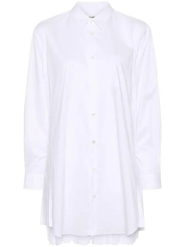 Junya Watanabe Plissé Poplin Shirt