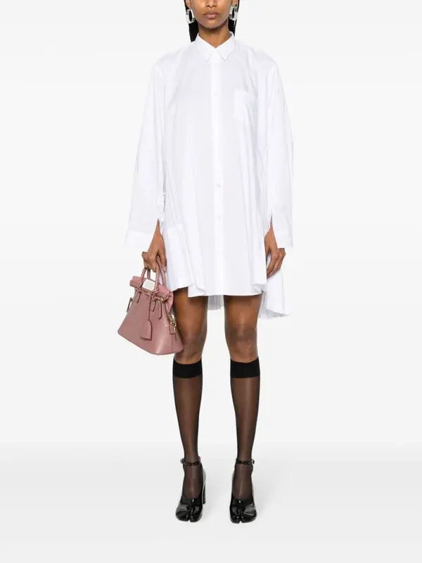 Junya Watanabe Plissé Poplin Shirt