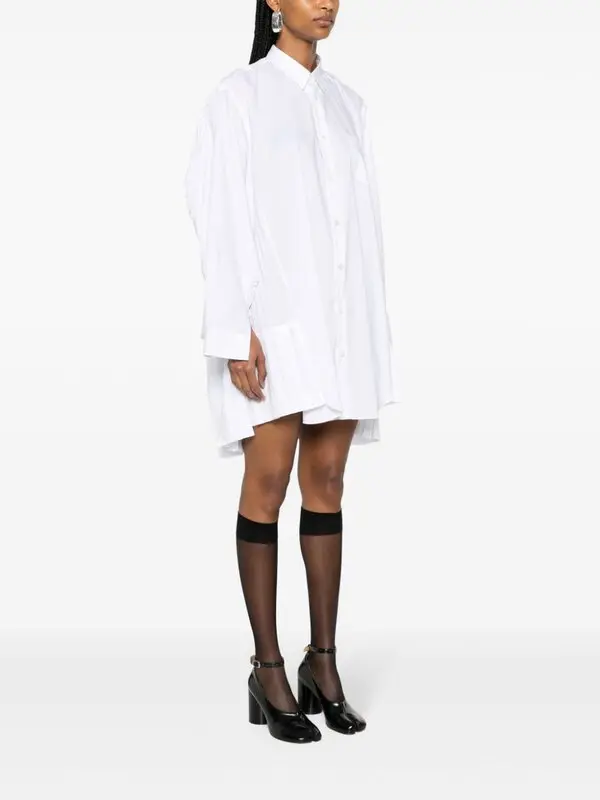 Junya Watanabe Plissé Poplin Shirt