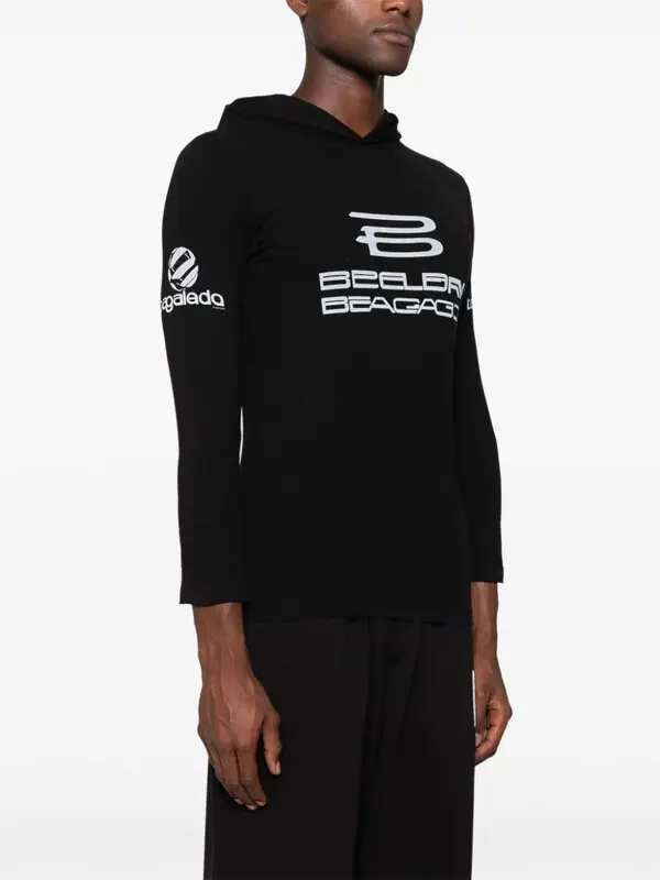 Balenciaga Ai Generated Hooded T-Shirt In Black - 55% Off 
