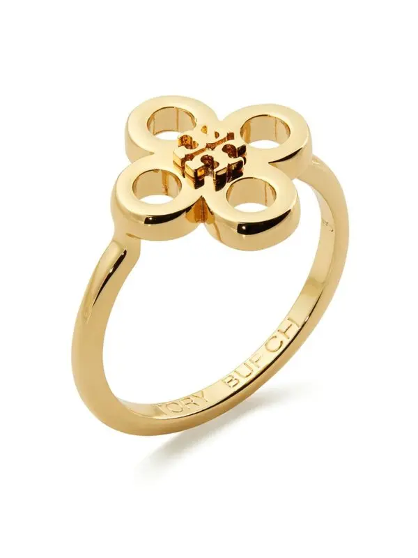 Tory Burch Kira Clover Ring - Gold