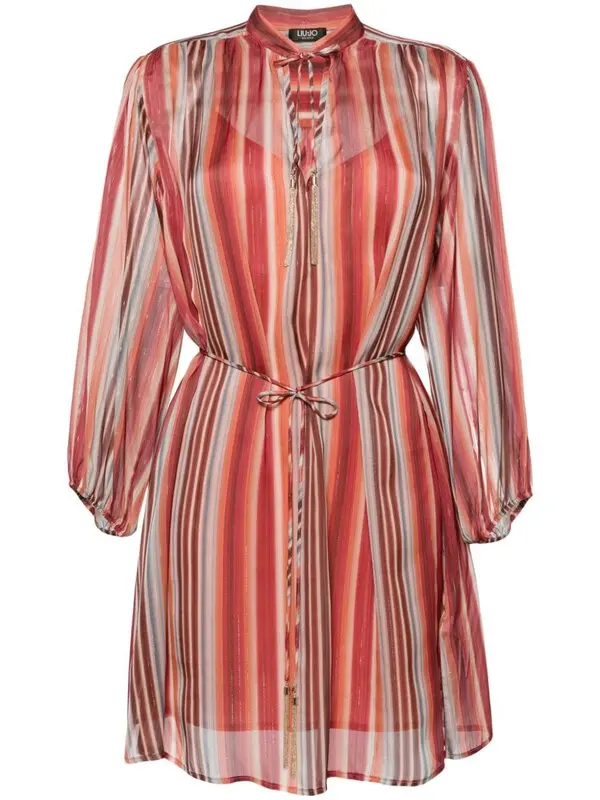 Liu Jo Striped Minidress