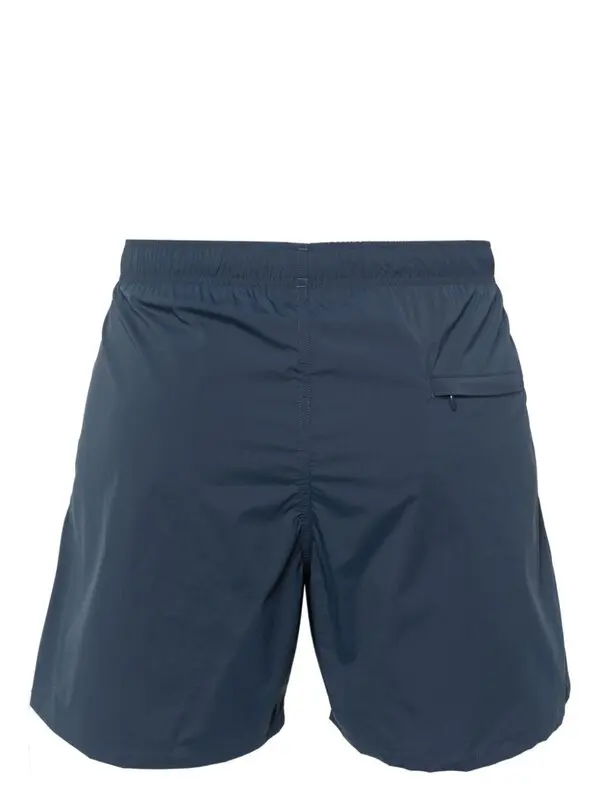 JIL SANDER Logo-print Swim Shorts - Blue