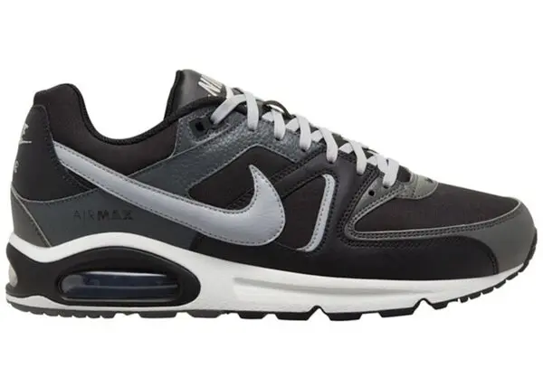 Nike Air Max Command Leather Sneakers - Black/grey/white