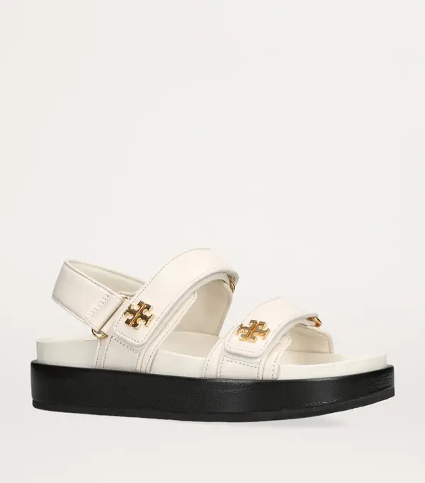 Tory Burch Leather Kira Sandals - White