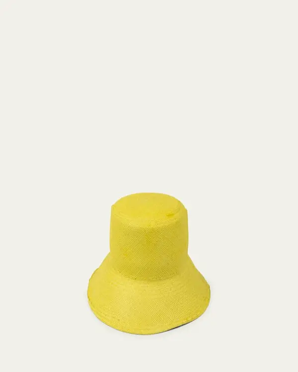 BARBISIO Becky Straw Bucket Hat