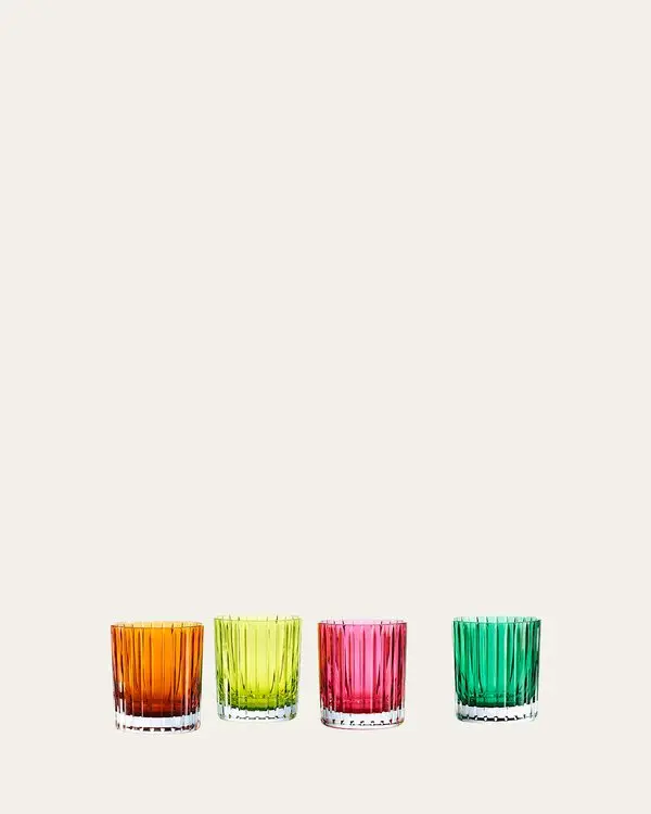 THE MARTHA, BY BACCARAT Harmonie Colored Double Old-fashioned Tumblers, Set Of 4 - One-color