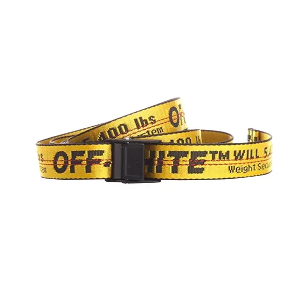 Off-White Classic Mini Industrial Belt - Yellow