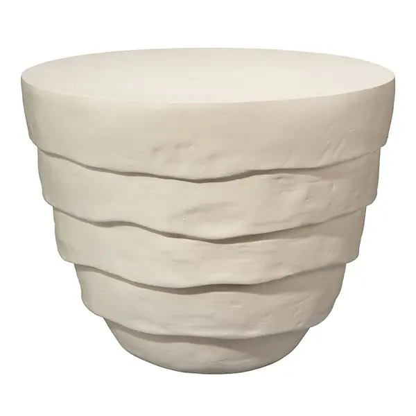 JAMIE YOUNG CO. Concentric Side Table - Cream White