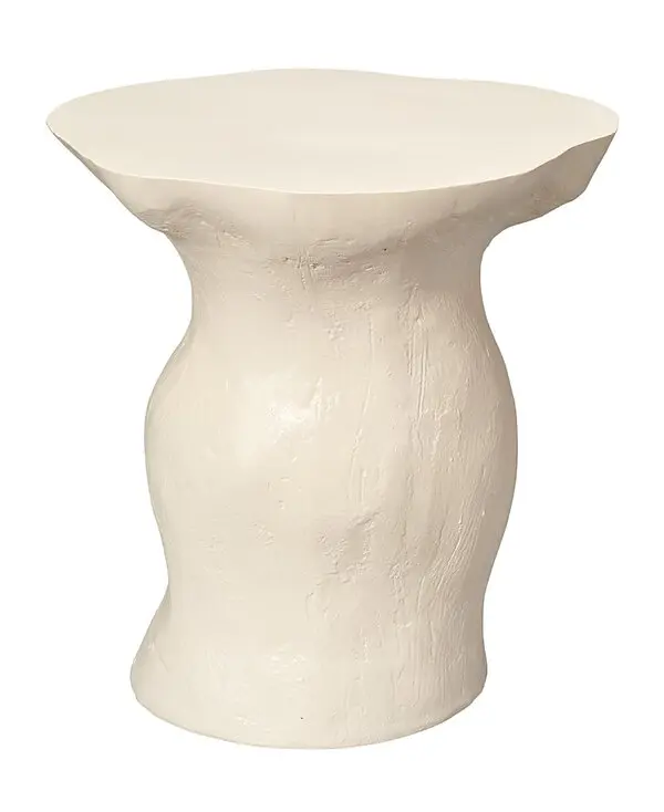 JAMIE YOUNG CO. Sculpt Side Table - Cream White