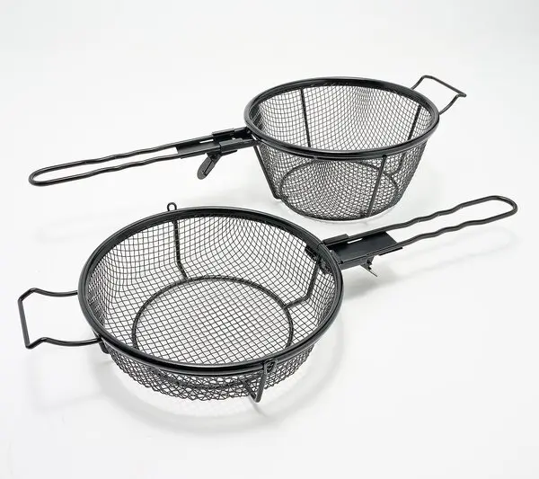 HENNING LEE 8' Nonstick Grill Shaker Basket - One-color