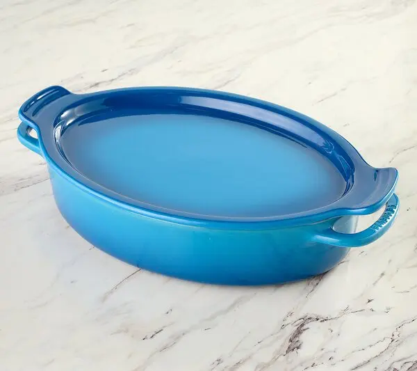LE CREUSET 3.5-l Stoneware Oval Baker With Platter Lid - One-color