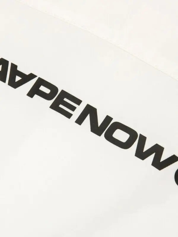 AAPE BY *A BATHING APE Logo-appliqué Cotton Shirt