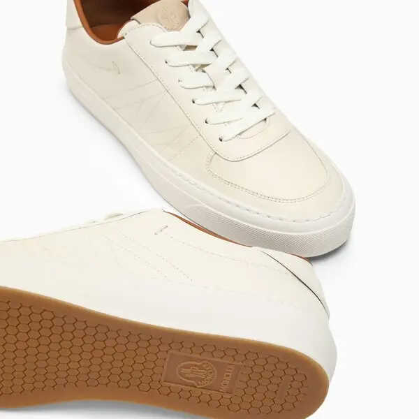 Moncler Monclub White Leather Trainer