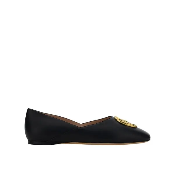 Bally Leather Ballerina Flats