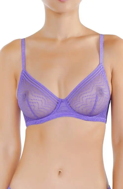 HUIT Eclantante Lace Underwire Bra - Purple