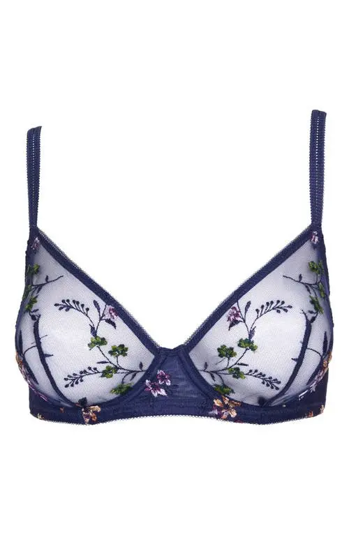 HUIT Insouciante Embroidered Underwire Bra