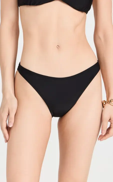 L'Agence Jean Bikini Bottoms - Black