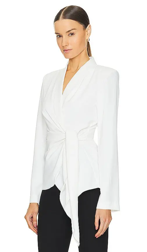 Amanda Uprichard Vera Blazer - Ivory