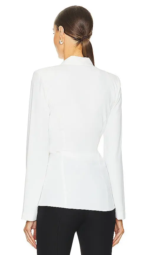 Amanda Uprichard Vera Blazer - Ivory
