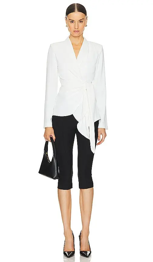Amanda Uprichard Vera Blazer - Ivory