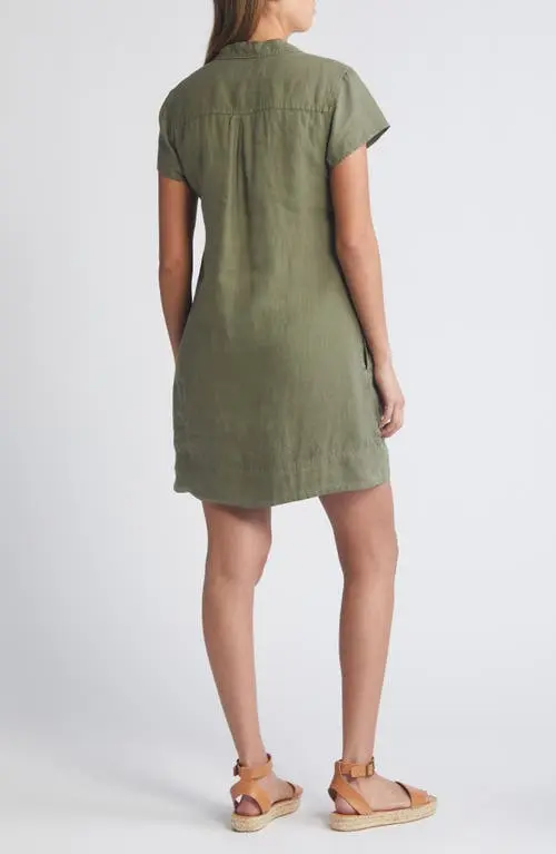 Tommy Bahama Two Palms Linen Shift Dress - Tea Leaf